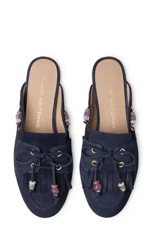 STUART WEITZMAN Majorca Tinsley Mule - Nice Blue