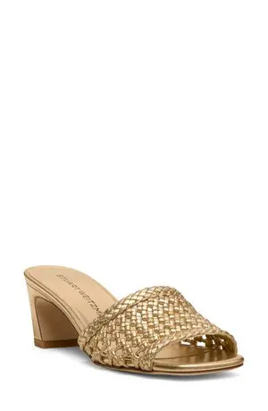 STUART WEITZMAN Marina Slide 50 - Golden