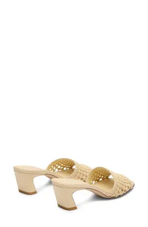 STUART WEITZMAN Marina Slide 50 - Straw