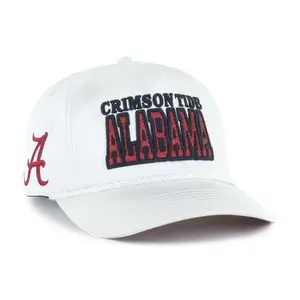 '47 47 Alabama Crimson Tide Outspoken Hitch Adjustable Hat - White