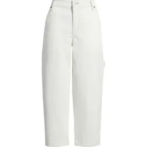 CITY BLUES Relaxed Crop Carpenter Jeans