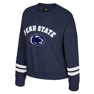 COLOSSEUM Penn State Nittany Lions Embroidered Fleece Sweatshirt - Navy