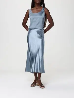 Max Mara Satin Sleeveless Top - Blue