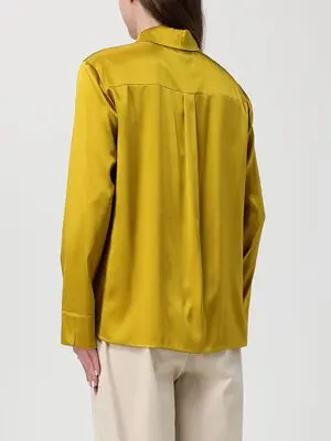 Max Mara Silk Blend Long Sleeve Shirt