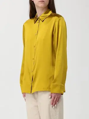 Max Mara Silk Blend Long Sleeve Shirt