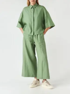 Max Mara Linen Shirt - Sage