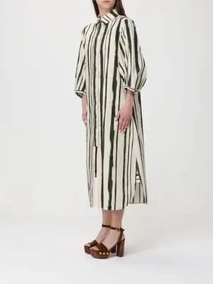 Max Mara Striped Shirt Dress