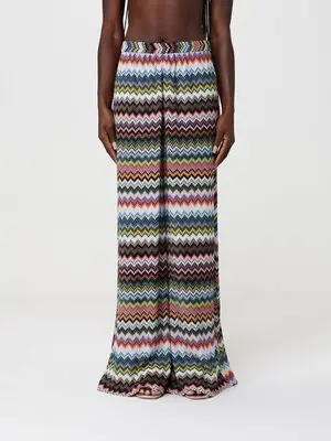 Missoni Zig Zag Viscose Lurex Beach Pants - Multicolor