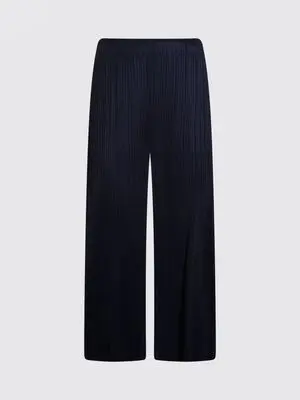 Issey Miyake Pleated Pants - Blue