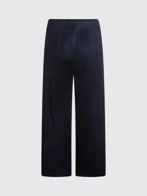 Issey Miyake Pleated Pants - Blue