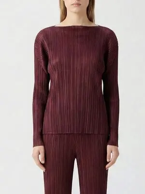 Issey Miyake Top - Burgundy