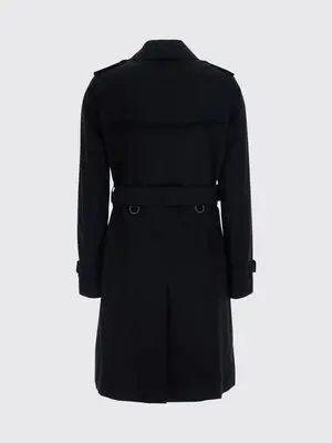 Burberry Cotton Trench Coat - Black