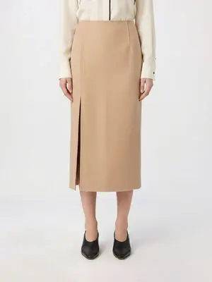 Sportmax Virgin Wool Pencil Skirt - Red
