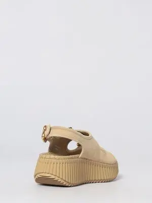 Chloé Heeled Al - Sand