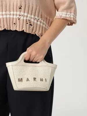 Marni Handbag - Yellow Cream