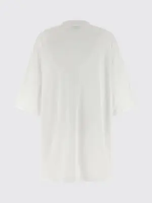 Moschino Cotton T-shirt Dress With Goose Graphic - White