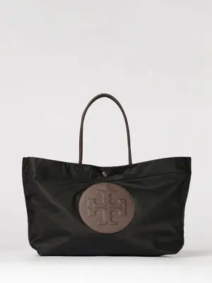 Tory Burch Ella Twist Recycled Nylon Bag - Black