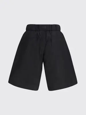 Y3 Cotton And Nylon Blend Cargo Shorts - Black