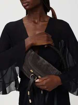 Chloé Marcie Small Suede Bag - Leather