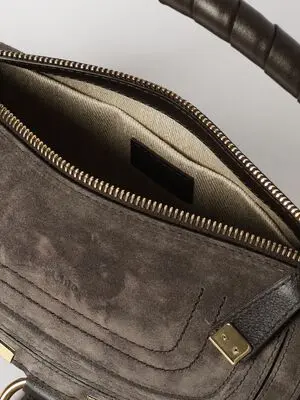Chloé Marcie Small Suede Bag - Leather