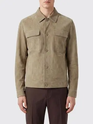 SALVATORE SANTORO Salvatore Santoro Leather Jacket Sand