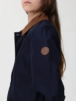 Ralph Lauren Short Jacket With Classic Collar - Blue