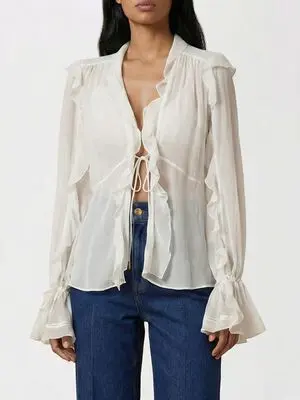 Alberta Ferretti Top - Beige