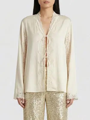 Alberta Ferretti Top - Beige