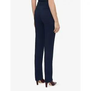 JOSEPH Colburn Slim-fit Cady Trousers