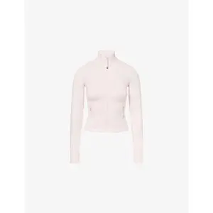 Lululemon Define Nulu Cropped Stretch-woven Jacket - Pink Pearl