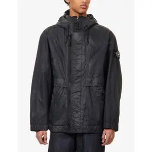 Stone Island Reflective Zip-through Nylon Parka