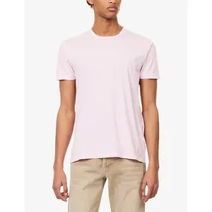 TOM FORD Relaxed-fit Crew-neck Cotton And Silk-blend T-shirt