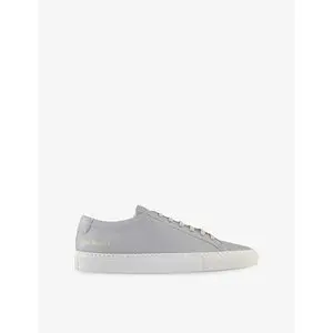 COMMON PROJECTS Achilles Premium Leather Trainers - Light Grey