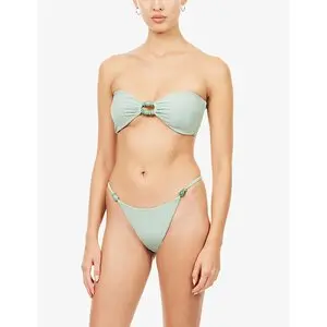 Devon Windsor Alina Bikini Bottom - Spearmint