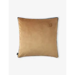BOSS B Velvet Square Cushion Cover - Camel