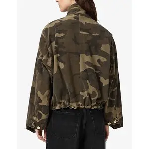 ALLSAINTS Camouflage Cotton Jacket