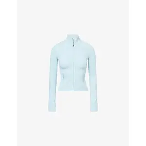 Lululemon Define Nulu Cropped Stretch-woven Jacket - Foam Cloud
