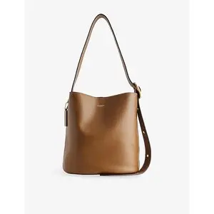 COACH Bleecker Leather Bucket Bag - Muted Olive