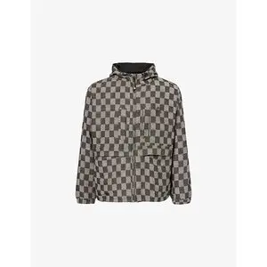 HERESY Trellis Checked Linen-blend Jacket - Multi