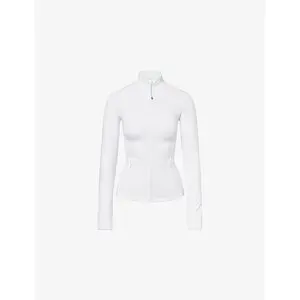 Lululemon Define Nulu High-neck Stretch-woven Jacket - White