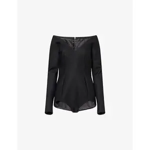 Mugler Paneled Tops