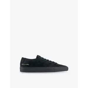 COMMON PROJECTS Achilles Premium Suede Trainers - Off Black Suede