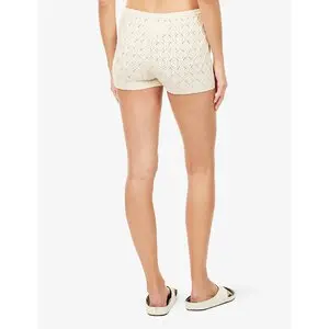Devon Windsor Rhea Knitted Shorts - Pebble