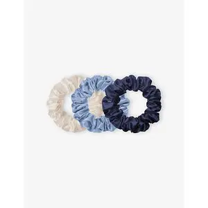 Slip Large Pack Of Three Silk Scrunchies - Skye