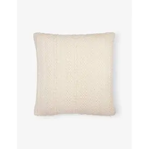 THE WHITE COMPANY Napier Medium Cotton Cushion - Natural