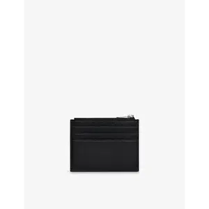 Sandro Branded Reconstituted Leather Card Holder