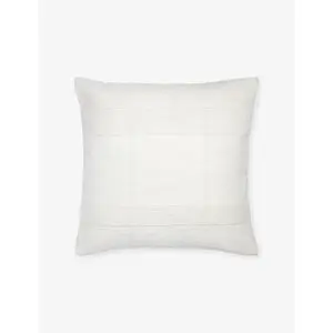 THE WHITE COMPANY Dayton Medium Cotton Cushion - White
