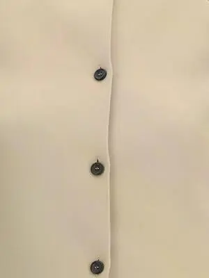 Khaite Franc Button Short Sleeve Jacket - Neutrals