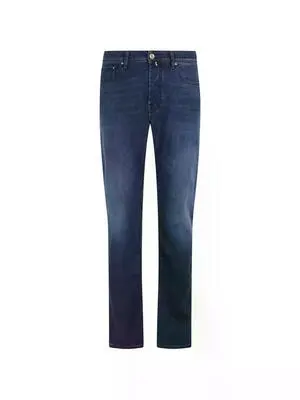 Jacob Cohen Button Jeans - Blue