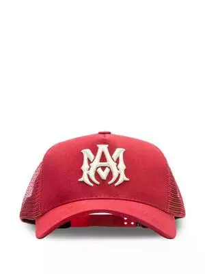 Amiri Ma Logo Trucker Hat - Red